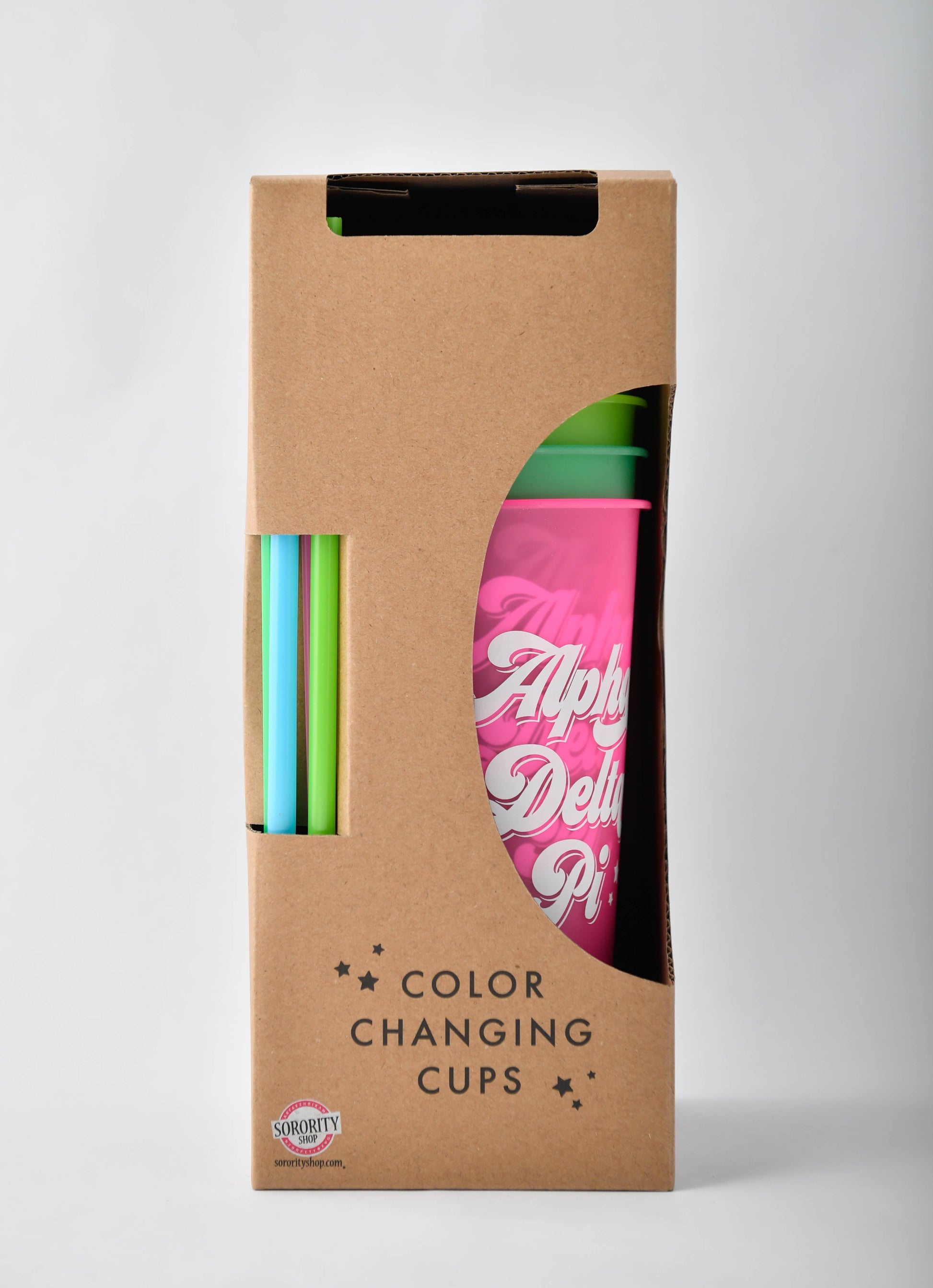 Alpha Delta Pi Color Changing Cups 4 Pack